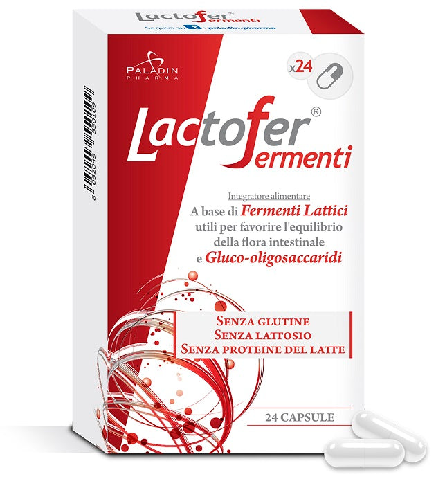 Lactofer fermenti 24 capsule | Farmacia del Vomero